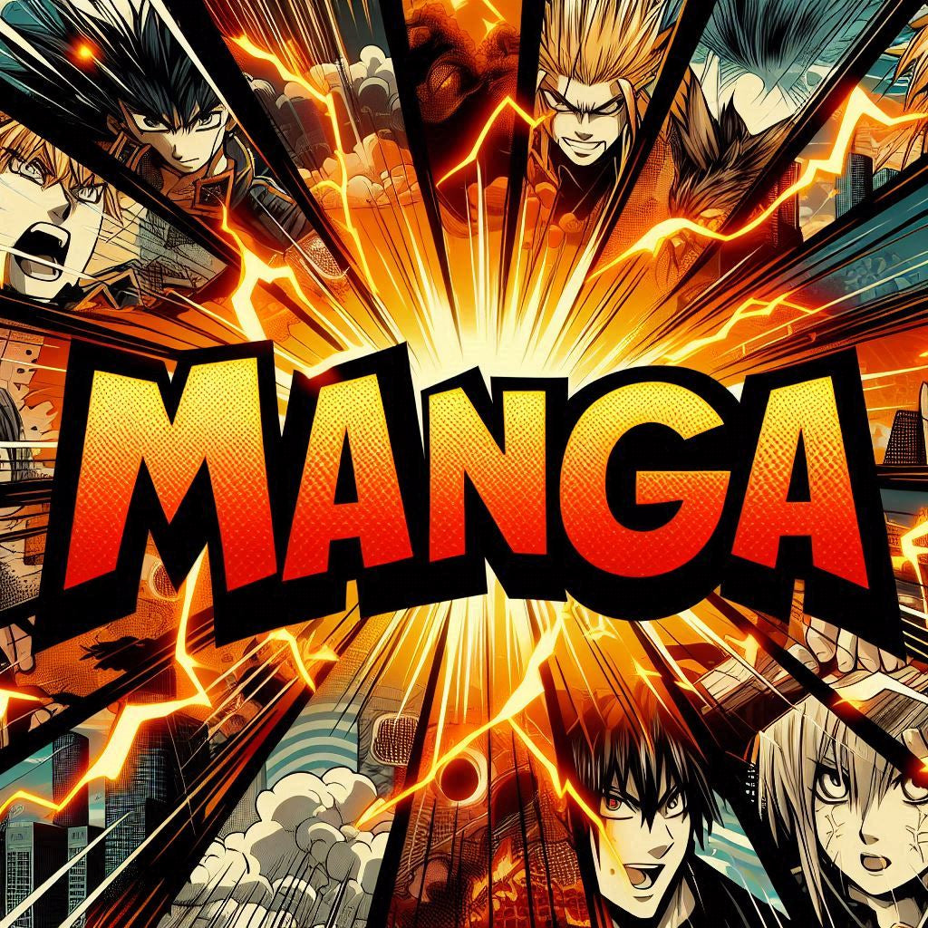 Manga Comics & Books | Giftdude UK