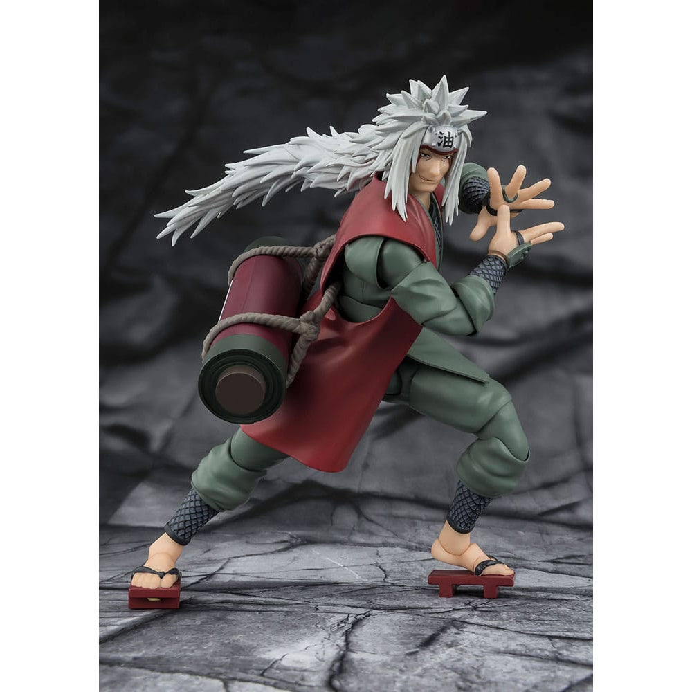 Naruto: Shippuden S.H.Figuarts Jiraiya Hidden Leaf Heroic Master Sage ...