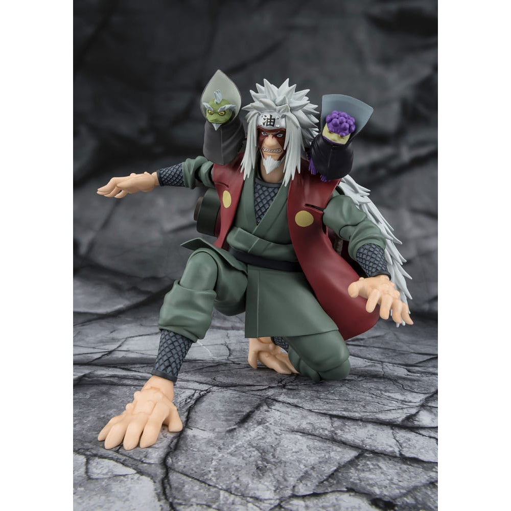 Naruto: Shippuden S.H.Figuarts Jiraiya Hidden Leaf Heroic Master Sage ...